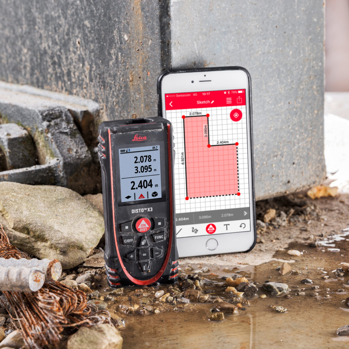 Laser Measure - Leica DISTO X4 - Laser Distance Measurers | Leica ...