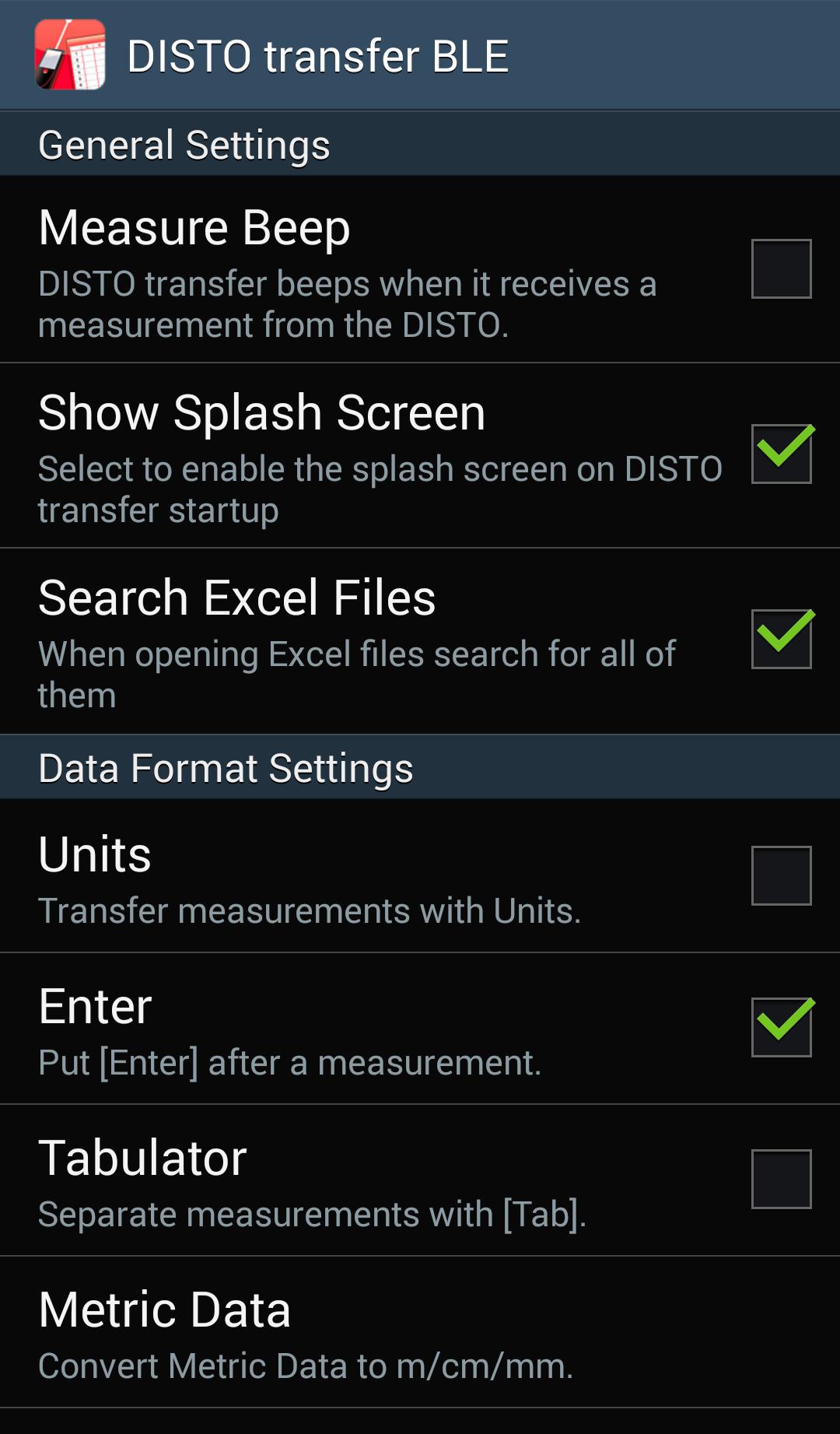 Laser Measure - Leica DISTO transfer BT LE - Laser Distance Measurers ...